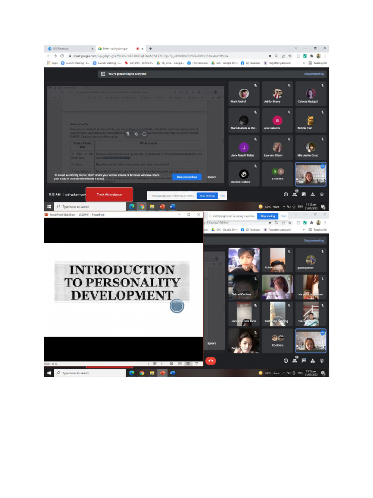 Qtr 1 Module 1 - Lesson 1 perdevt | PDF
