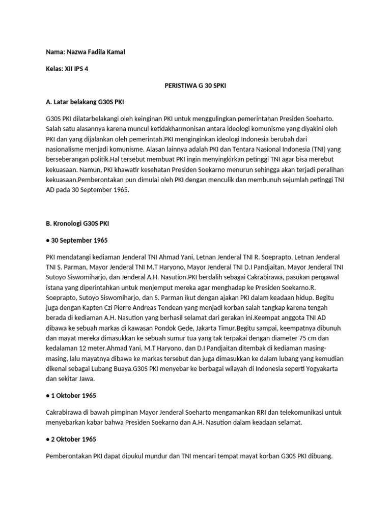 sejarah peminatan | PDF