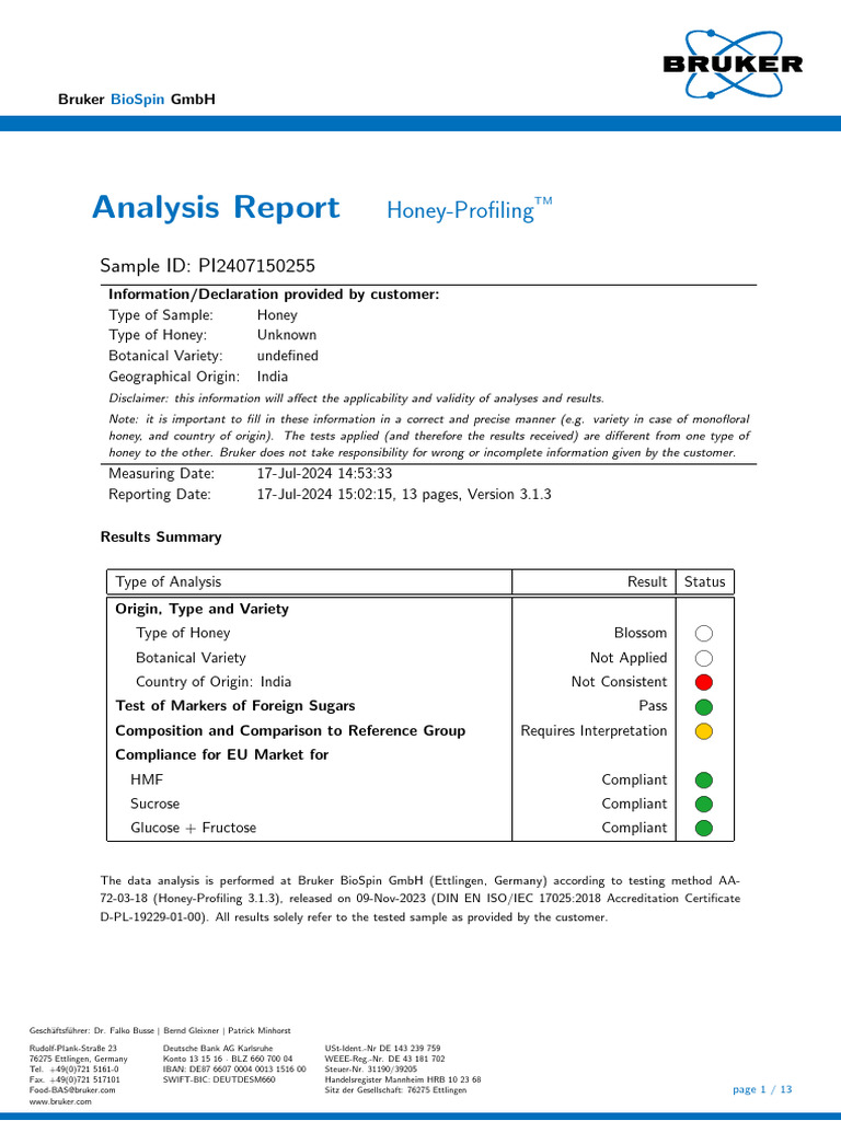 Kashmir-Detail BrukerReport | PDF | Spectral Density | Statistics