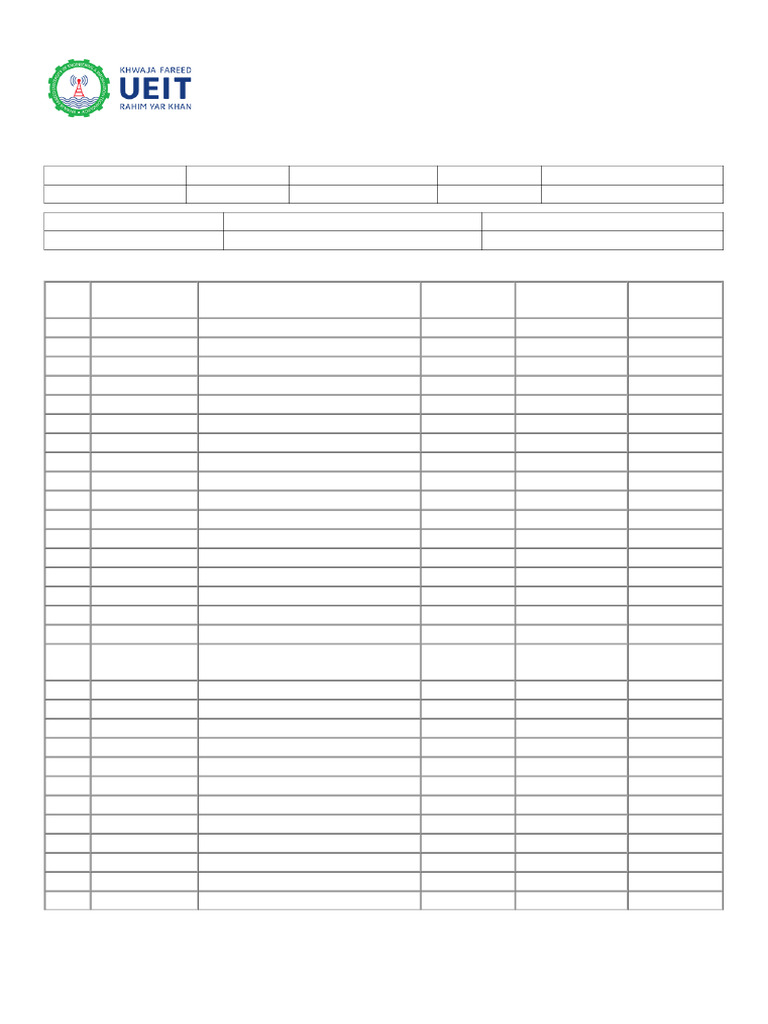 23 12 2024 COSC 1205 Introduction To ICT Lab Complete Attendance - Report | PDF
