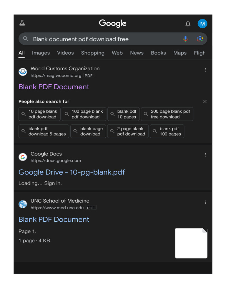 Blank Document PDF Download Free - Google Search | PDF | Application ...