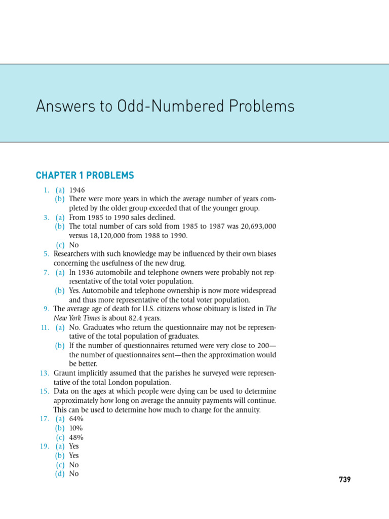statistics_appendix | PDF | P Value | Statistics