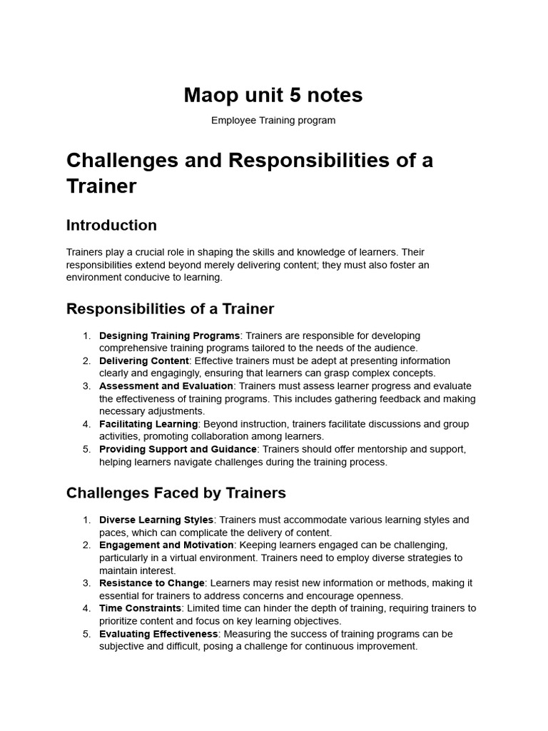 Employee Training Module 5 | PDF | Learning | Communication