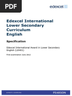 Syllabus SEC11EnglishLanguage2025 | PDF | Speech | Vocabulary