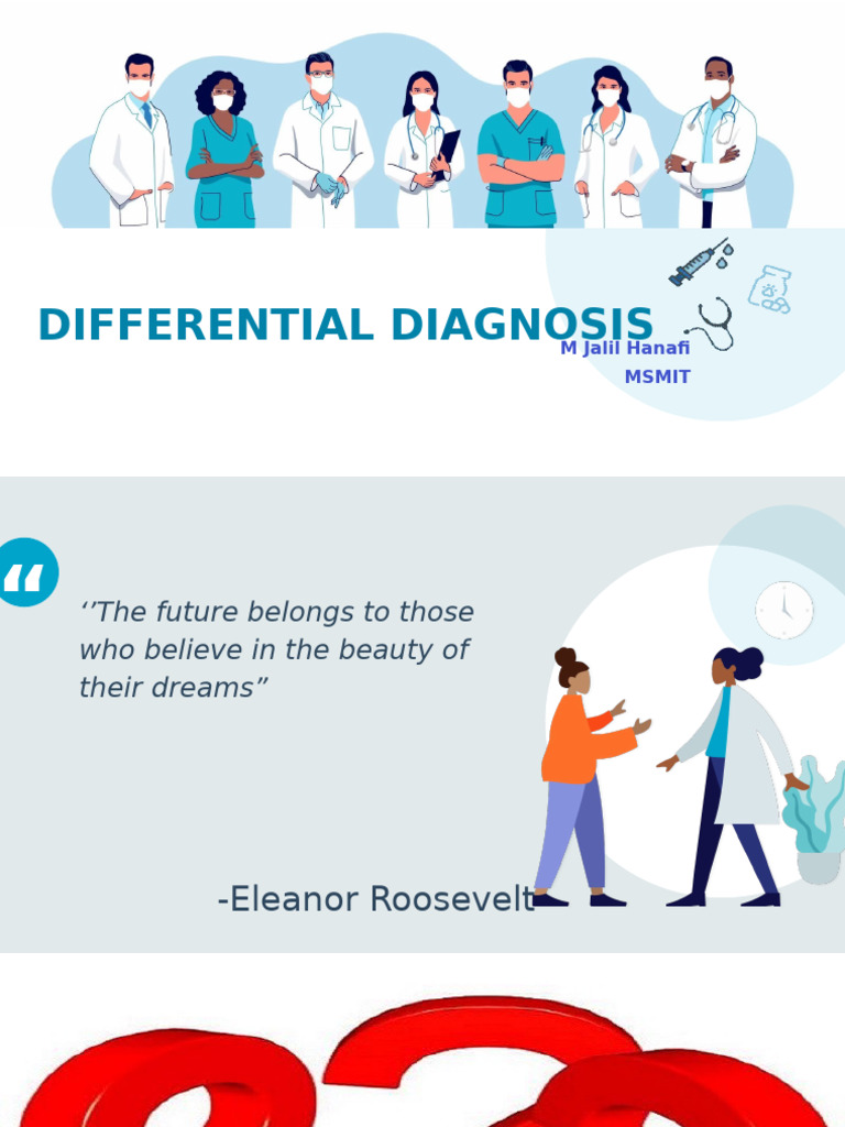 Differential Diagnosis | PDF | Medicine | Clinical Medicine