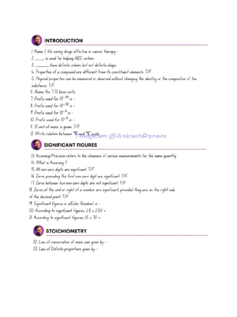 Chemhack CHP 1 | PDF