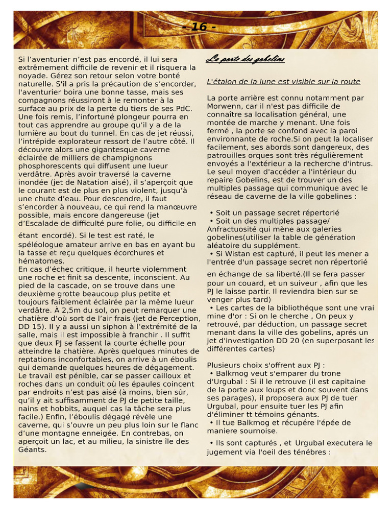 Scénario 4 - Imbroglio A Maethelburg - Page 16 | PDF