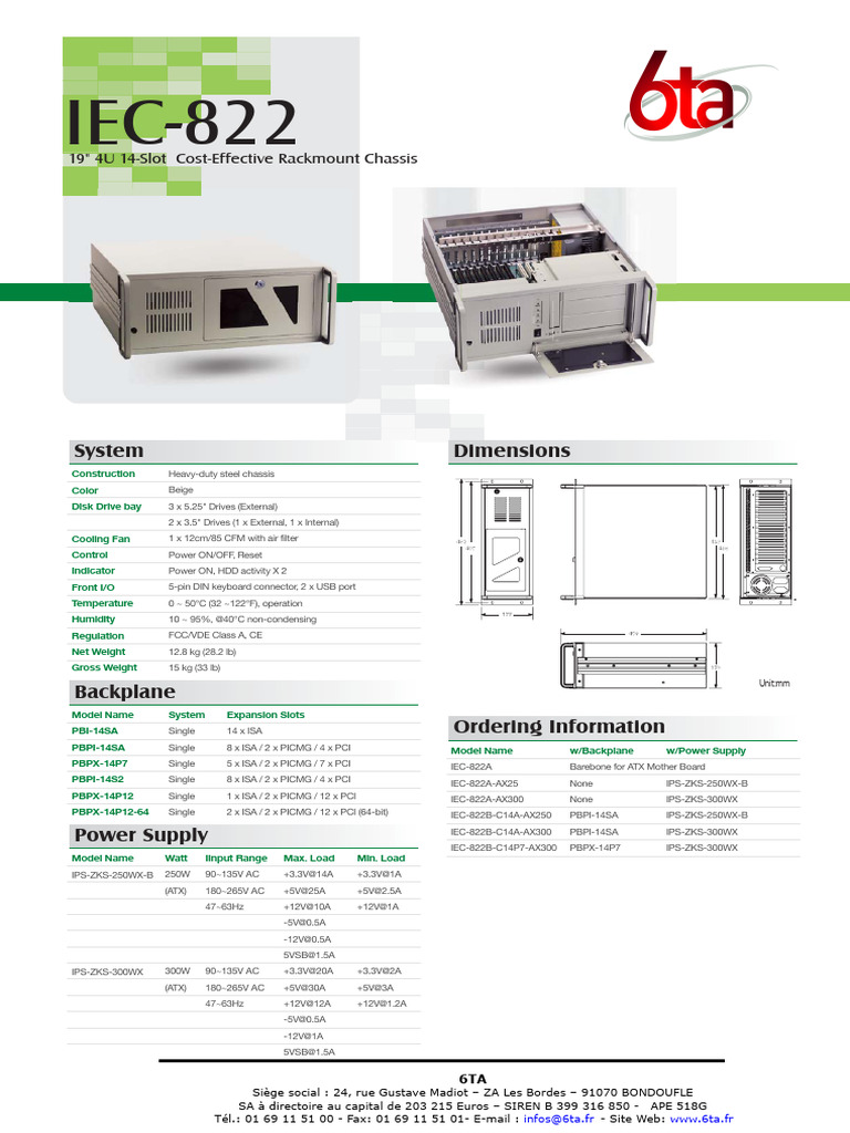 IEC-822 | PDF | Computer Architecture | Computer Hardware