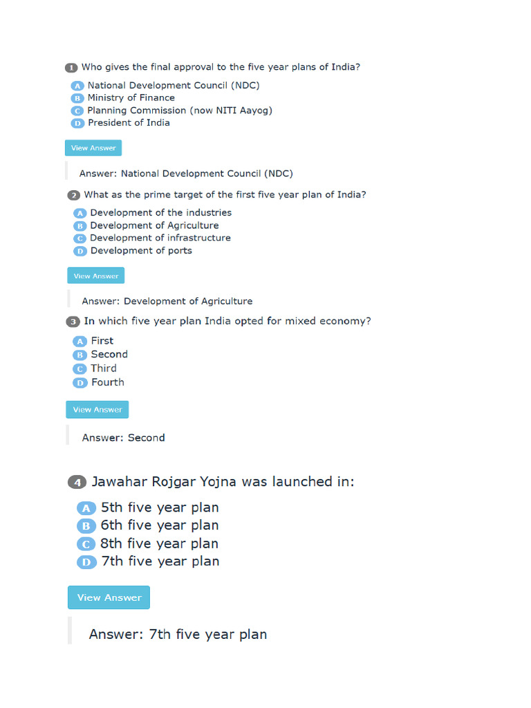 5 years plan. | PDF