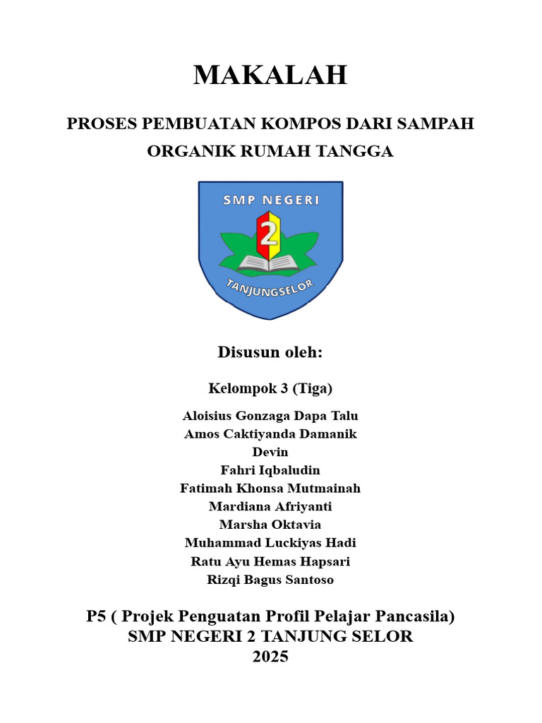Makalah P5 Kompos | PDF