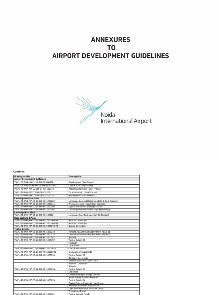 11.2 Annexures To Airport Development Guidelines (Cargo) | PDF | Pedestrian Crossing | Streets ...