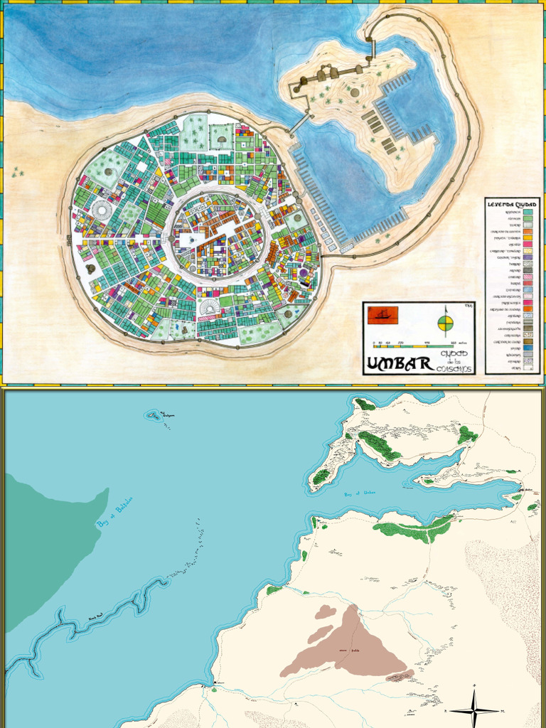 MERP-Umbar, Mapa | PDF