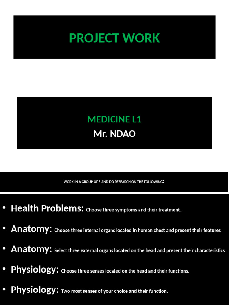 PROJECT WORK | PDF