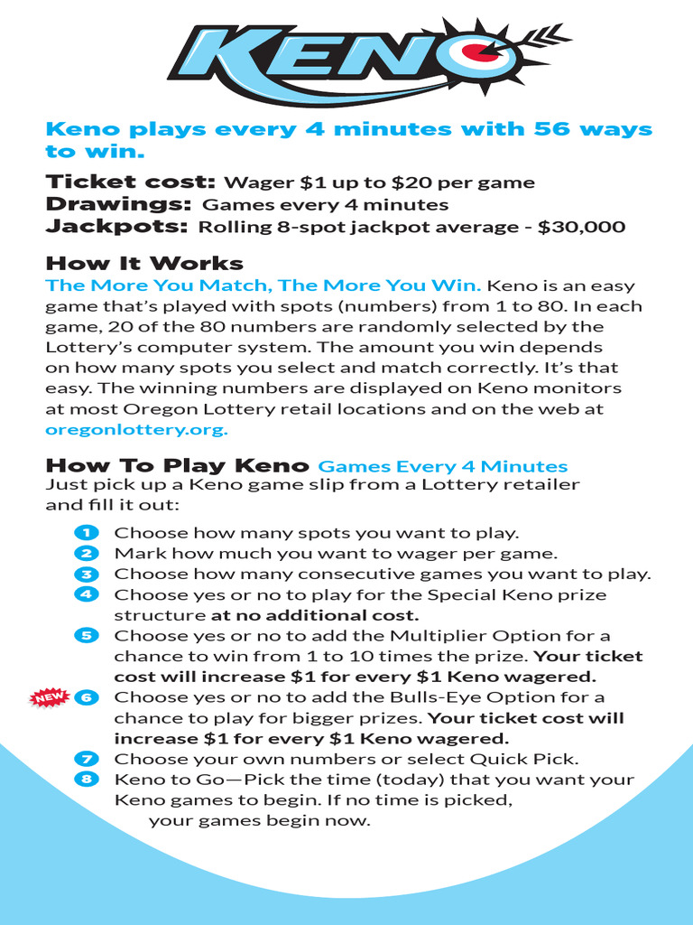 Keno HTP | PDF | Games Of Chance | Gaming