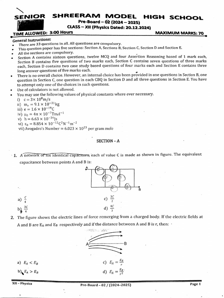 Shree Ram SR Sec School | PDF