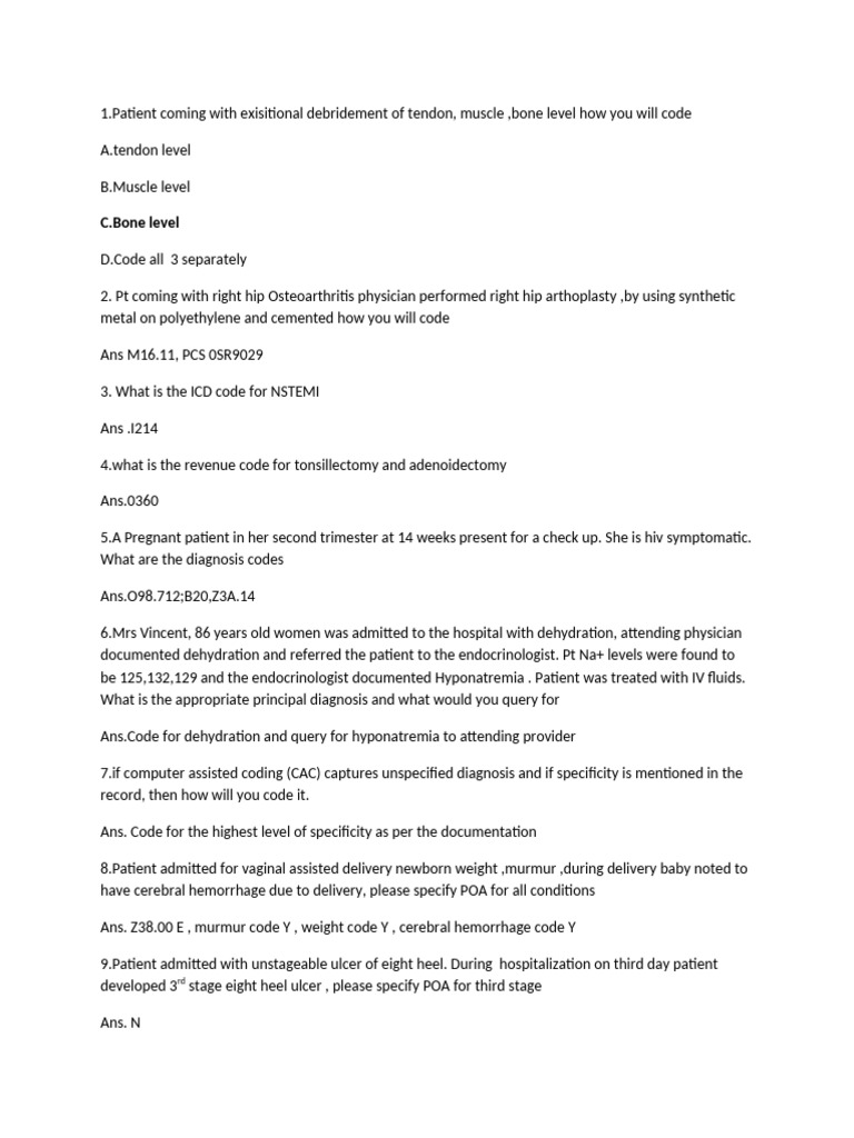 CCS MCQ questions 2023 | PDF | Coronary Artery Bypass Surgery | Medical ...