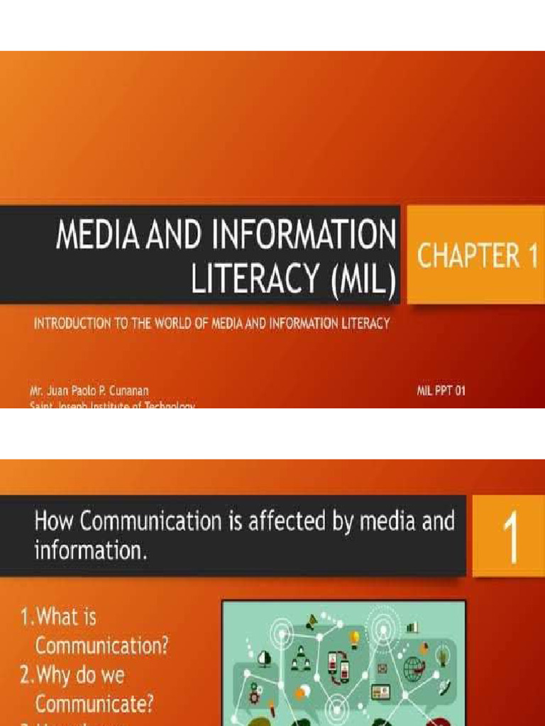 Media Lesson 1 | PDF
