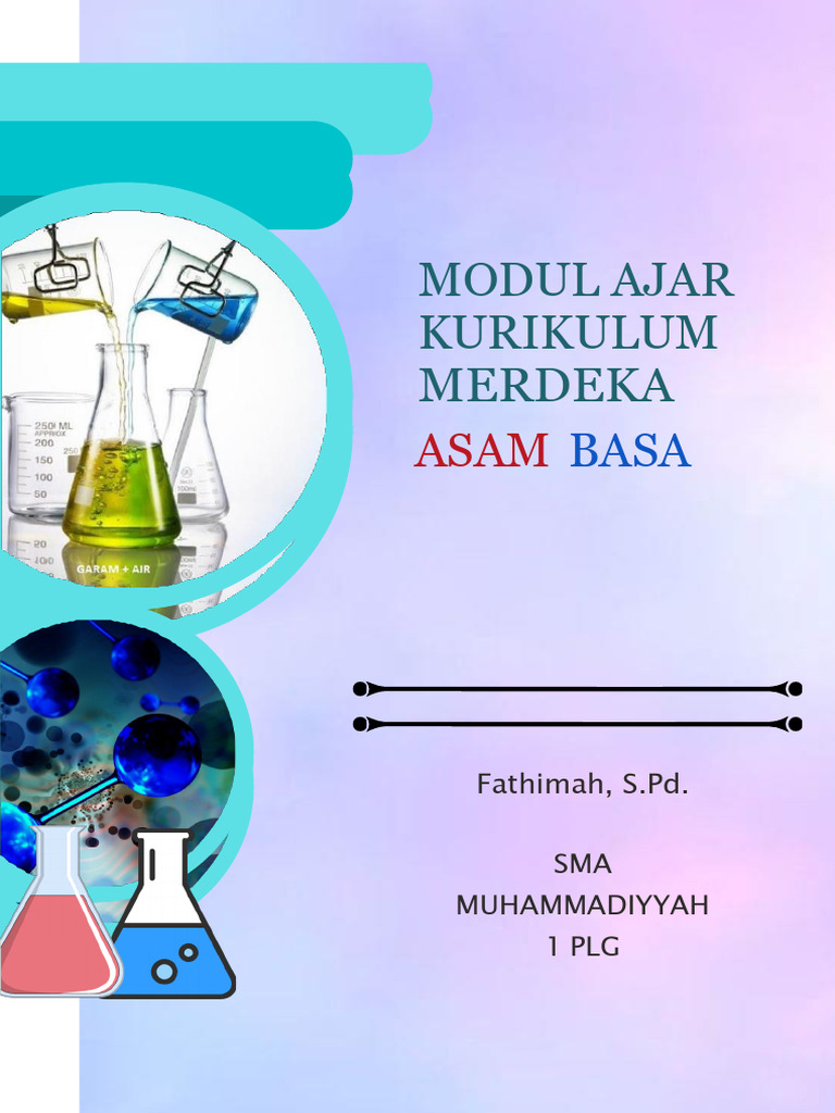 Modul Ajar Sifat Larutan Asam Dan Basa - Fathimah, S.PD - Ukin | PDF