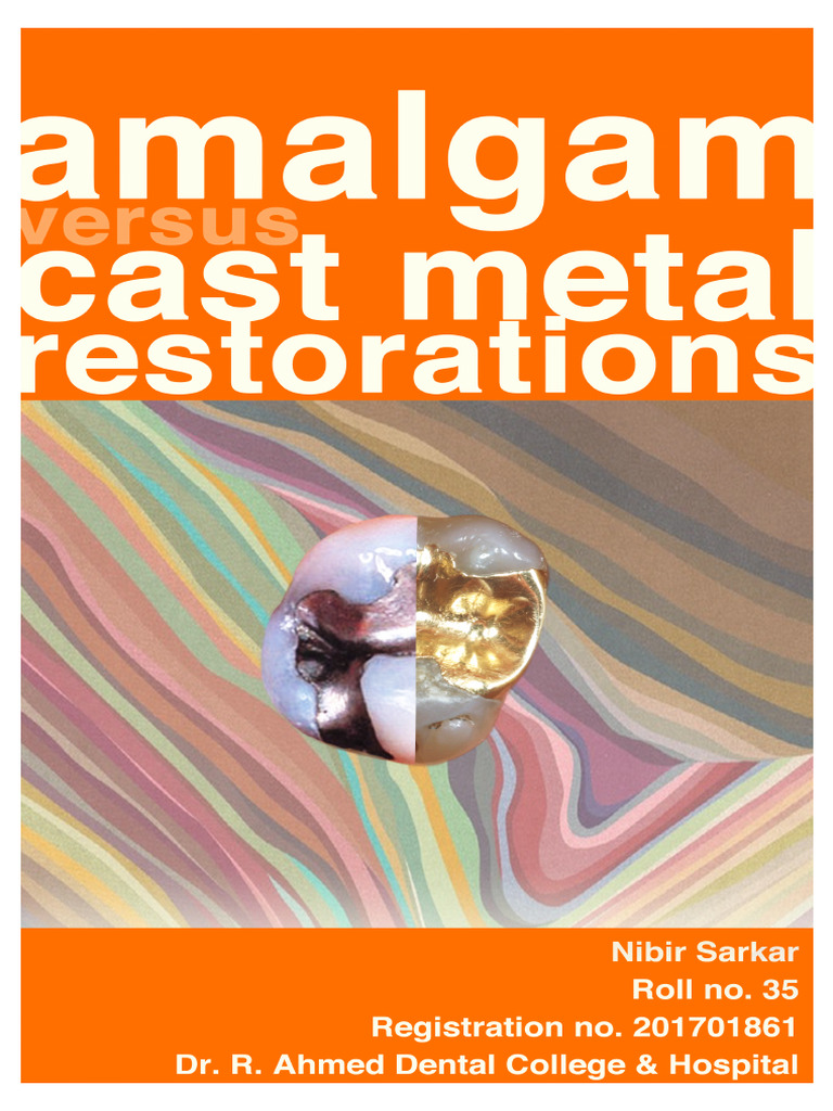 Amalgam Versus Cast Metal Restorations | PDF | Strength Of Materials ...