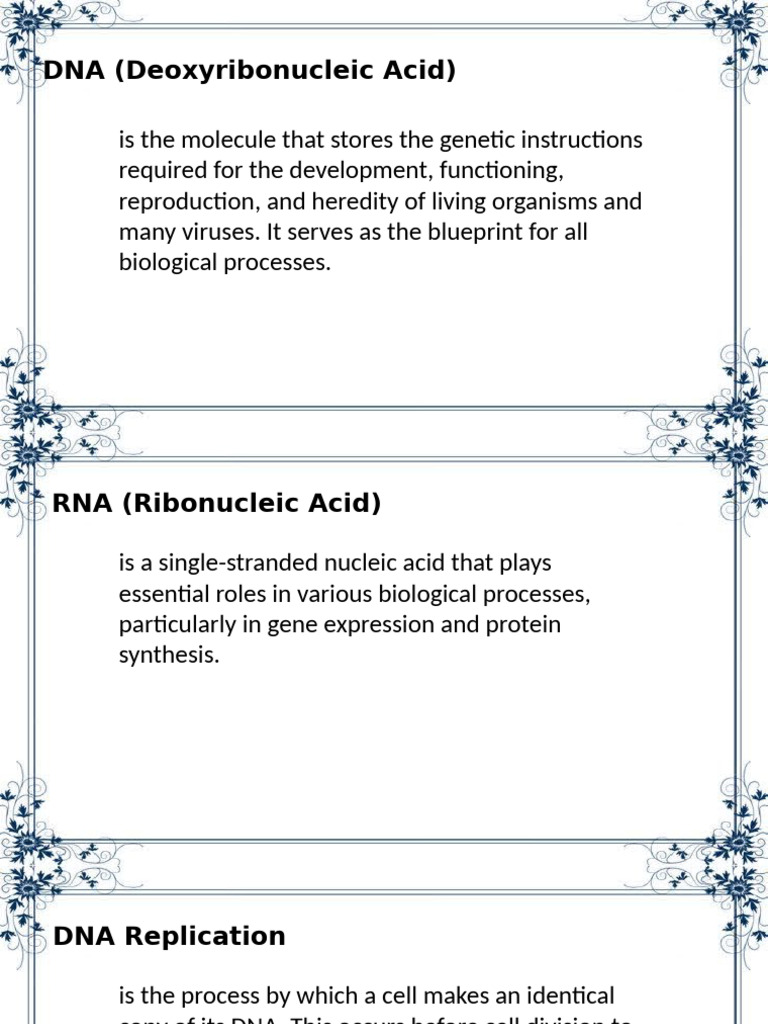 DNA-Replication-Transcription-and-Translation SCIENCE 10 | PDF | Rna | Dna