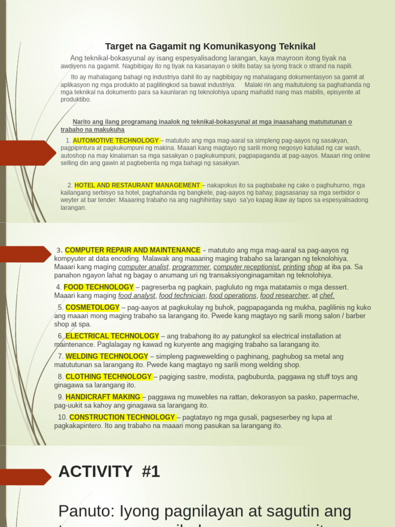 1st Garding TECH V0C Module 4 | PDF