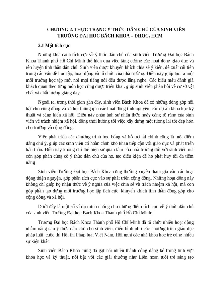 CHƯƠNG 2 TTHCM | PDF