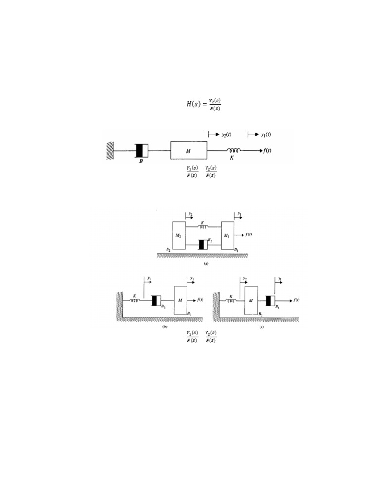 Taller de Sistemas Mecánicos y Diagrama de Bloques | PDF