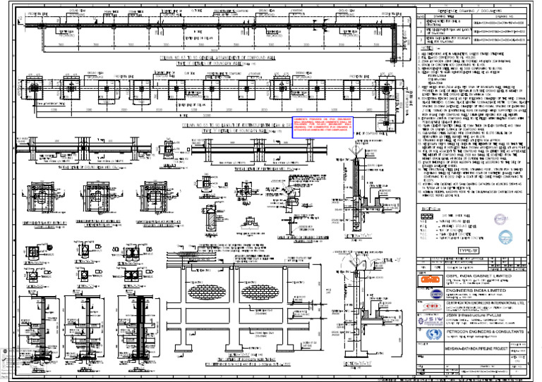 Pages From GIGLM-1004-SV4016M2-CS-DRW-LAY-R-8015 BOUNDARY WALL LAYOUT & DETAILING FOR SV-4016M2 ...