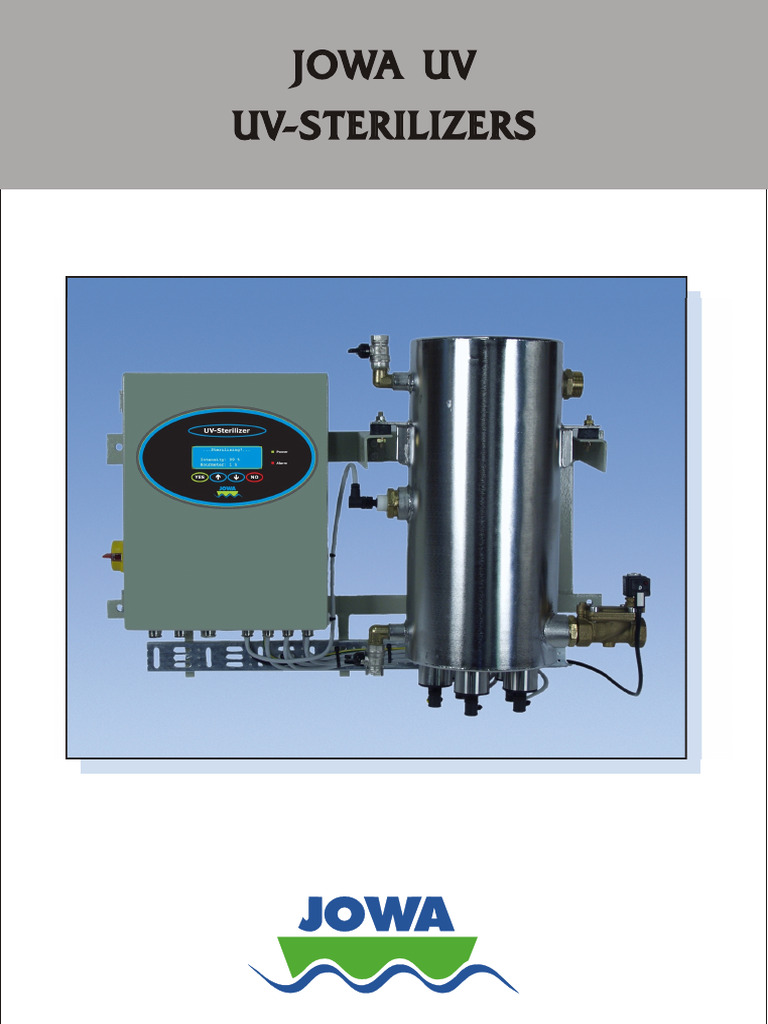 Jowa UV Sterilizers | PDF | Electric Power | Electricity