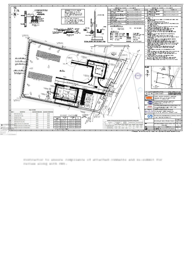 Giglm-1004-Sv4016m2-Cs-Drw-Ppl-R-8013 Site Development Plan and Layout of SV-4016M2 | PDF