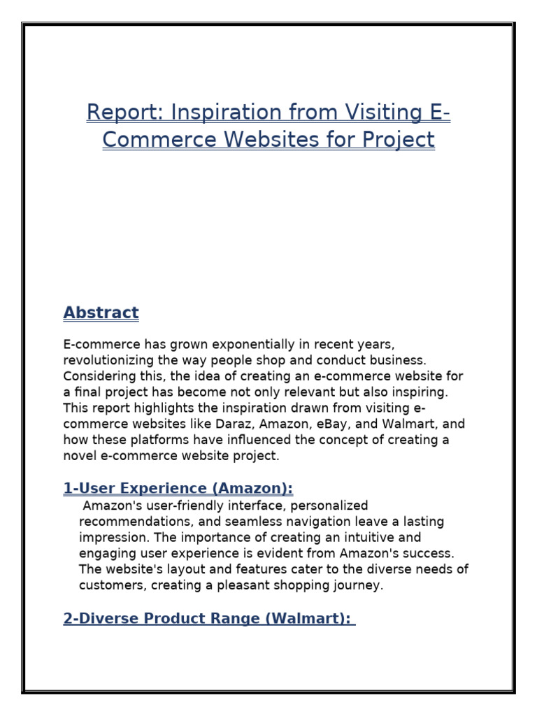 E-commerce website | PDF | E Commerce | Alibaba Group