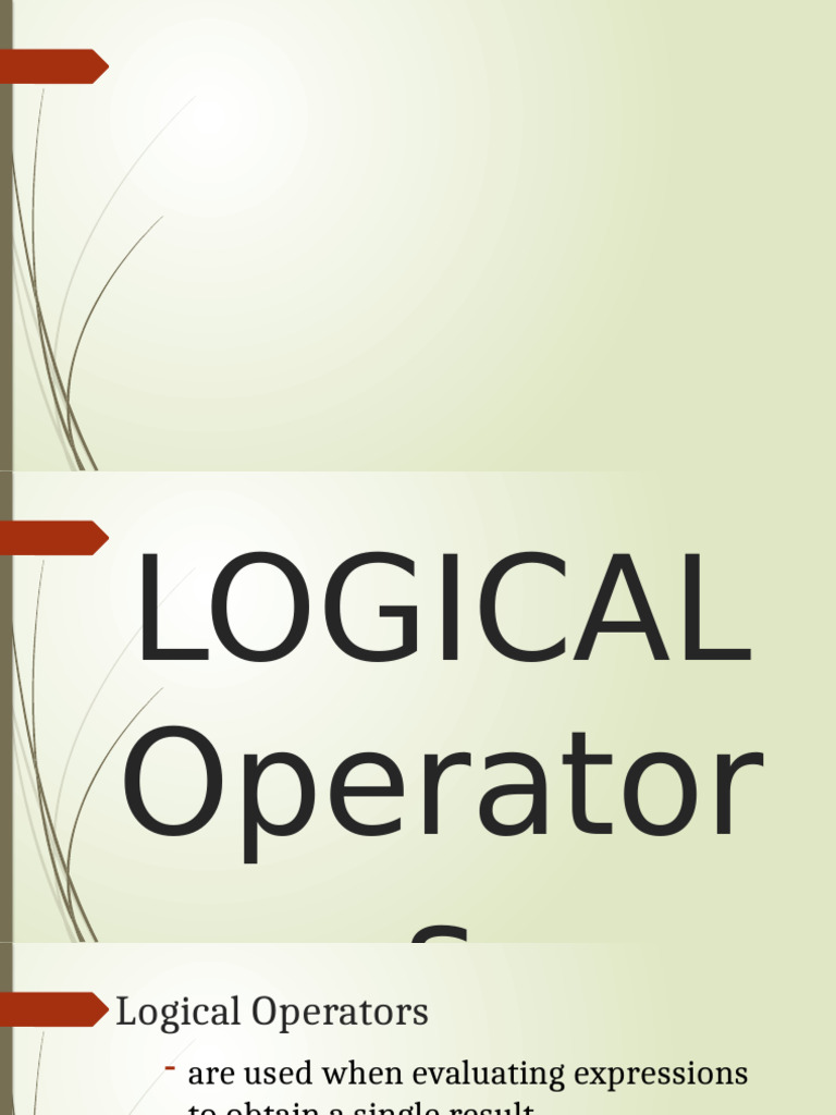 logical-op | PDF
