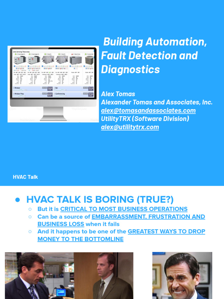 Bas Presentation 1 | PDF | Building Automation | Thermostat