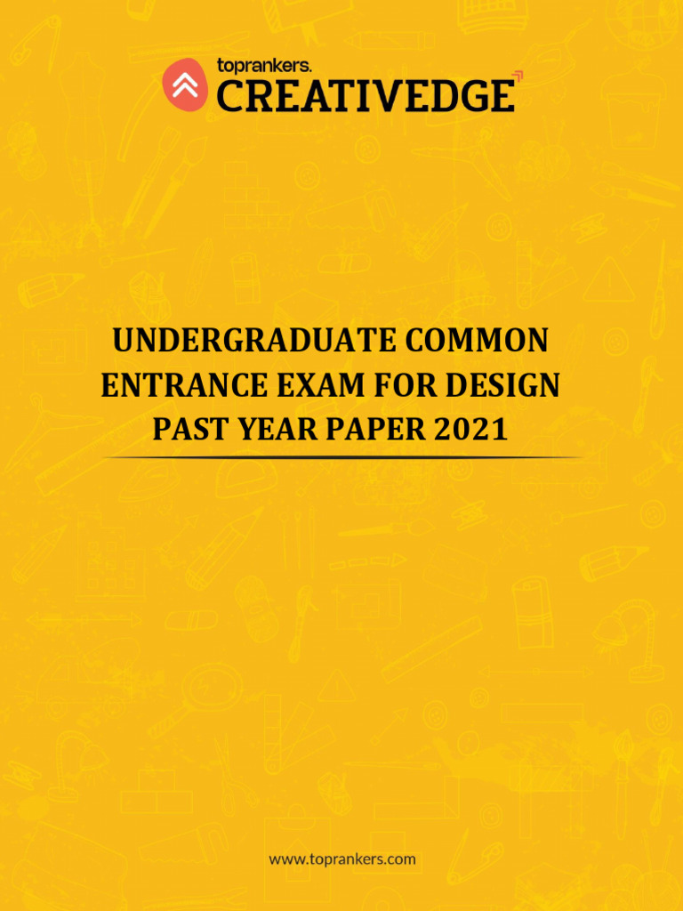 Uceed 2021 Pyp Questions Paper 02807e1302daa | PDF | Area | Euclidean ...