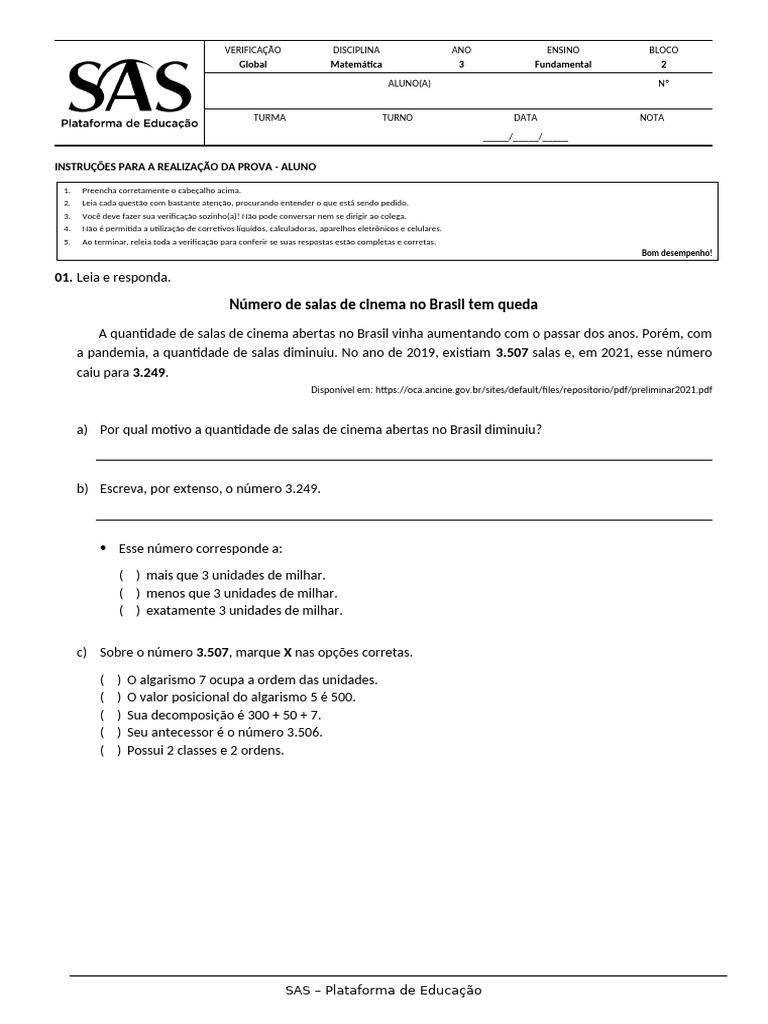 3ano Av-Program Matematica Etapa-2 | PDF | Matemática