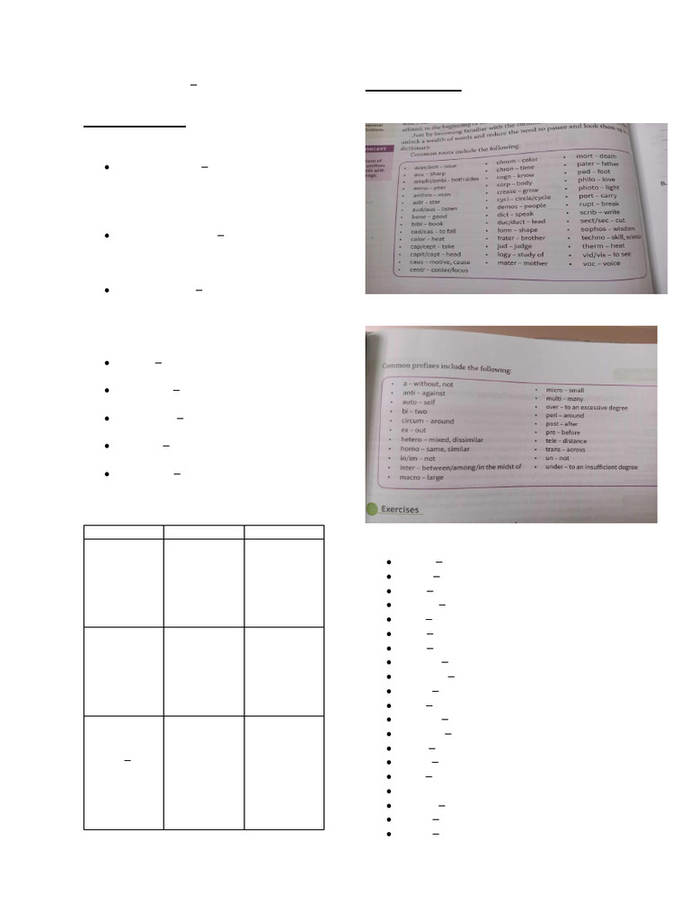 English Test Review: Key Concepts | PDF | Linguistics | Languages