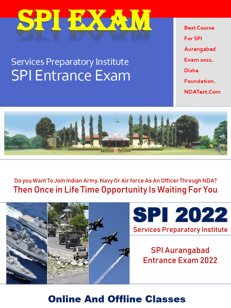 SPI Exam Prep for NDA Aspirants | PDF | Knowledge