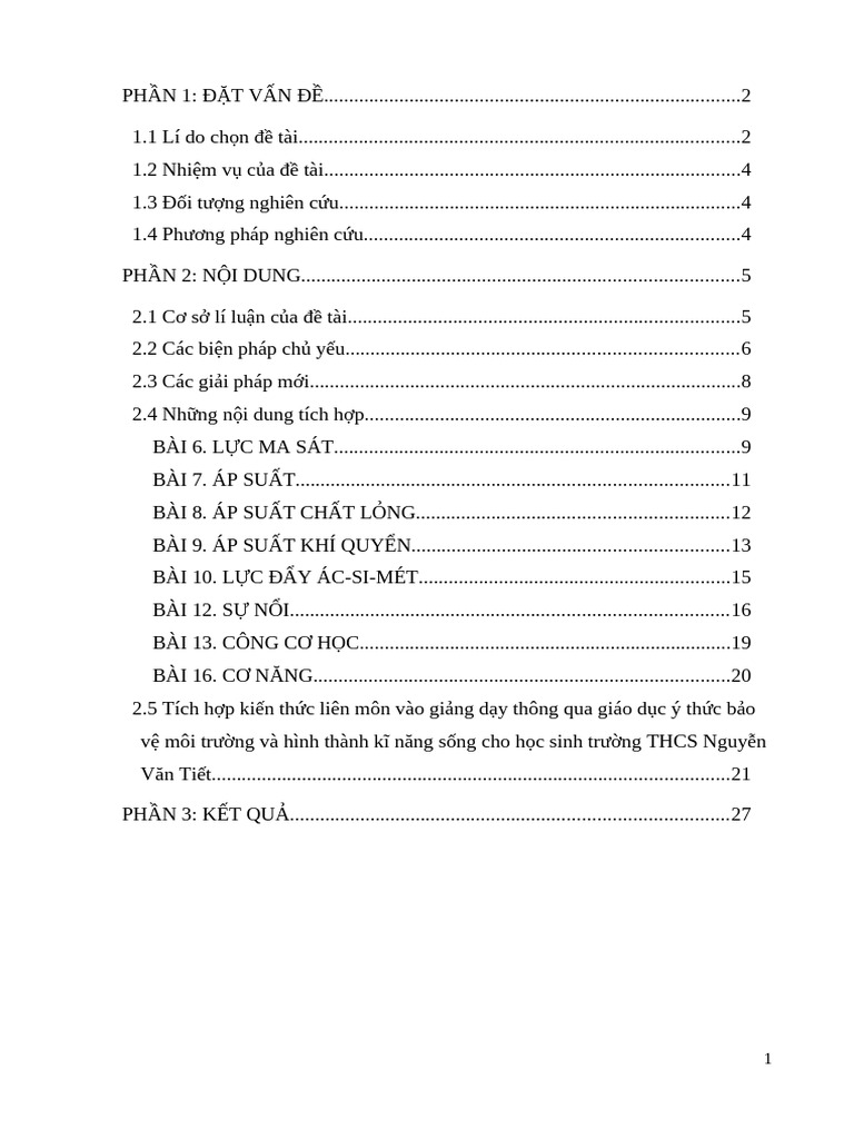 SKKN-Vat-li-9 2020-2021 | PDF