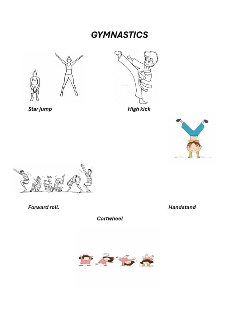 Gymnastics Moves Guide | PDF