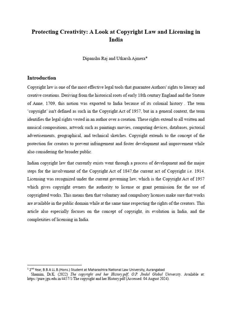 Copyright Licensing | PDF | Copyright | License