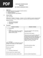 Detailed Lesson Plan - Infinitives | PDF | Subject (Grammar) | Object ...