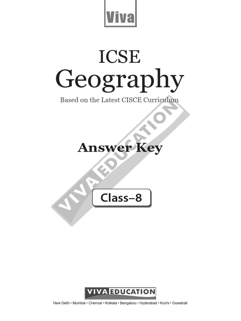 answerkey geography | PDF | Human Migration | Volcano