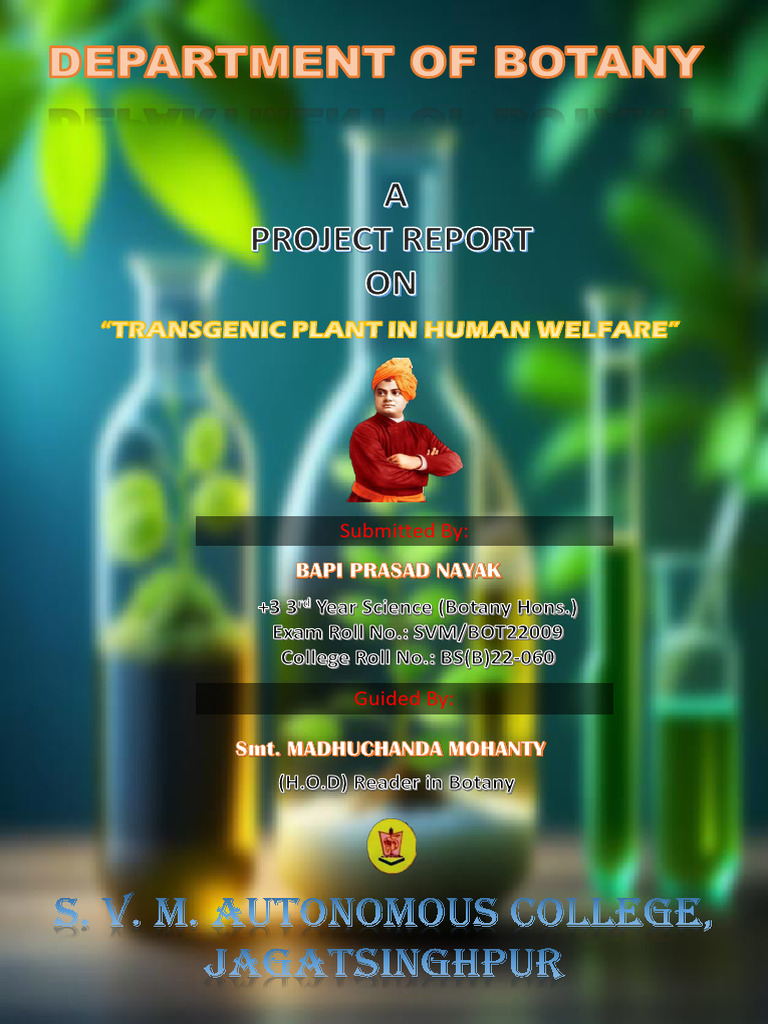 Botany Front Page | PDF