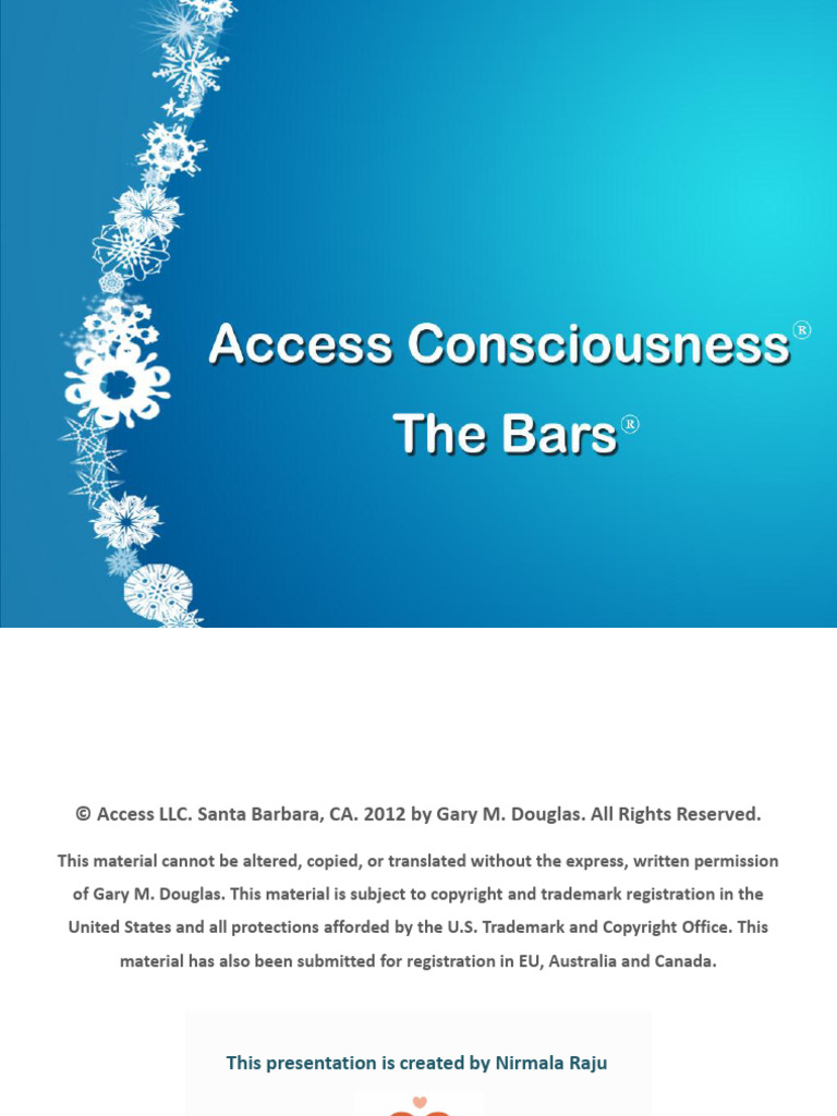 Access Bars p123 v8 | PDF | Creativity | Thought