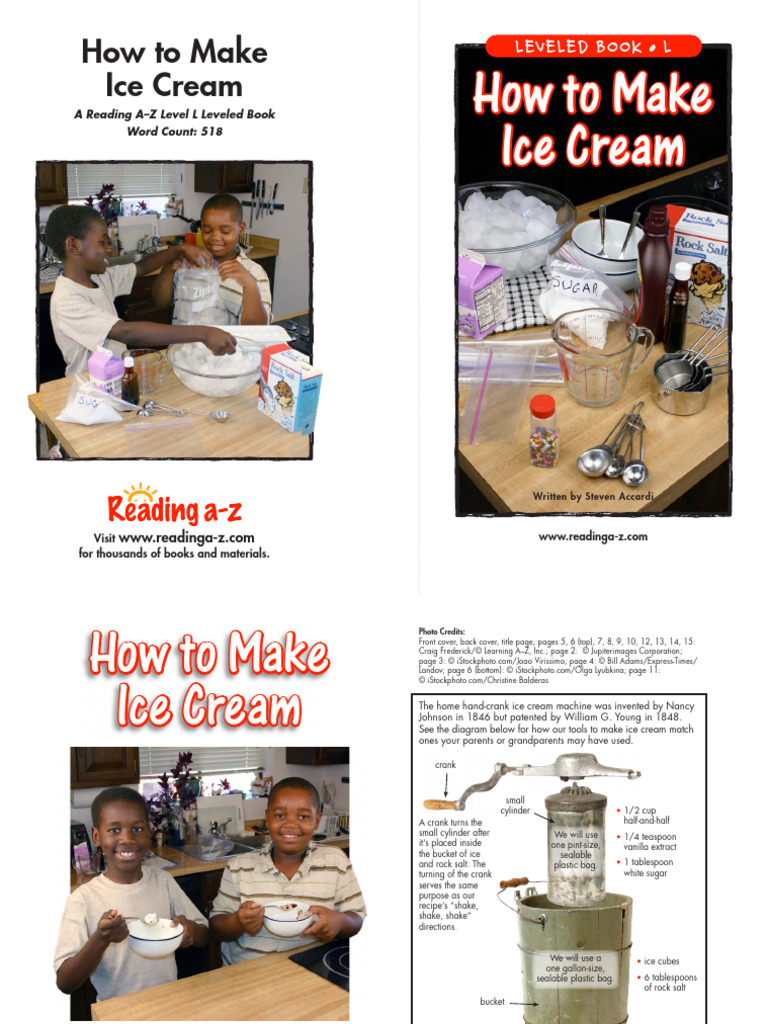 Easy Homemade Ice Cream Recipe | PDF | Teaspoon | Ice Cream