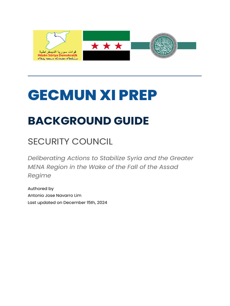 Stabilizing Syria Post-Assad Regime | PDF | Syria | Syrian Civil War