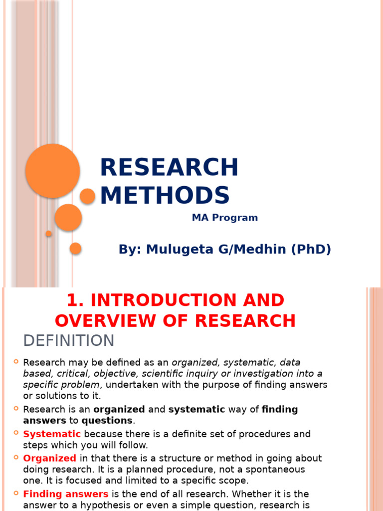 Research Methods | PDF | Sampling (Statistics) | Validity (Statistics)