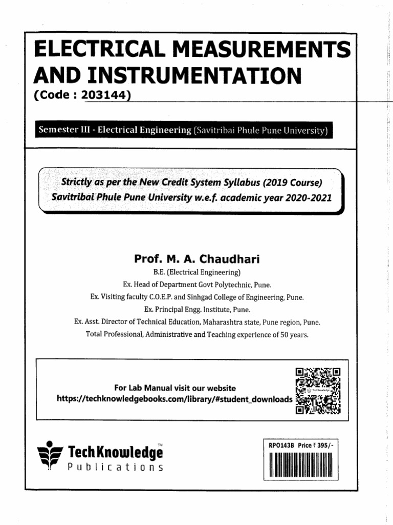Eletrical Instruments and Measurements | PDF
