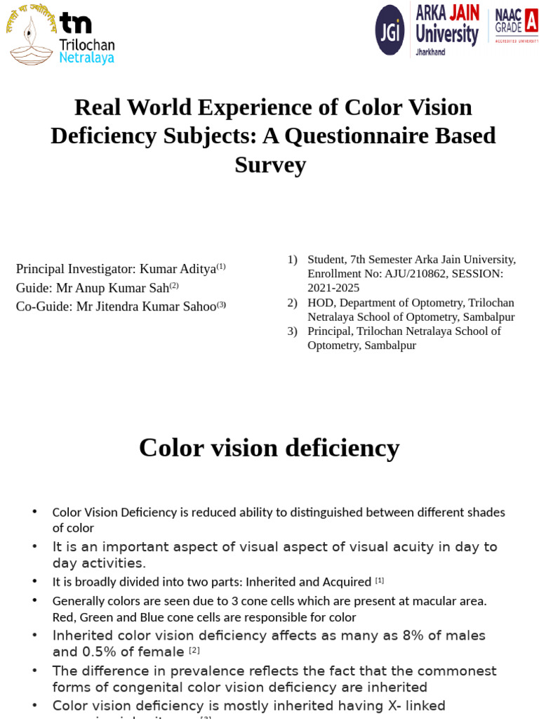 Aditya Pilot Study | PDF | Visual Perception | Eye