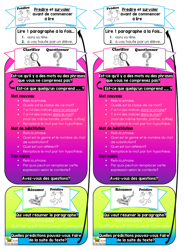 Lecture Réciproque et Prédictions | PDF | Linguistique